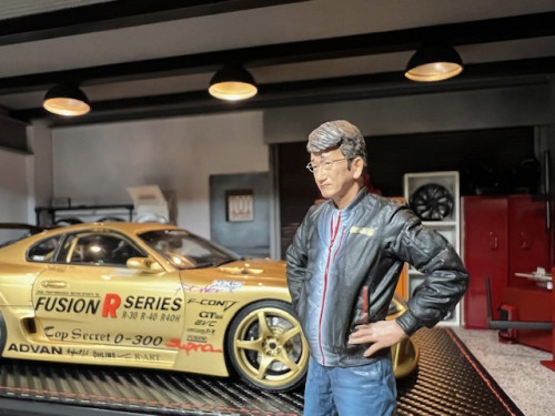 Ignition [IG2484] 1:18 Top Secrit GT-300 Supra (JZA80) [Width 10 Length ...