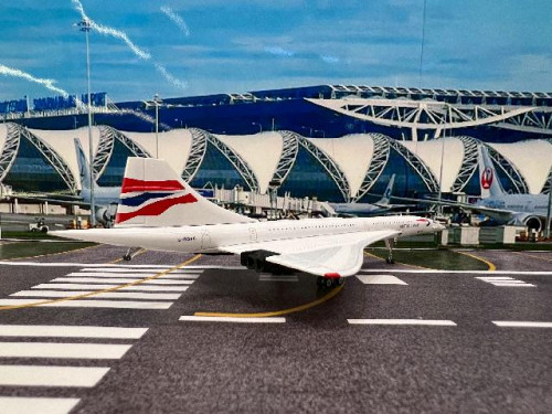 ARD by Inflight 1:200 British Concorde G-BOAG ARDBA141 [Width 13 Length ...