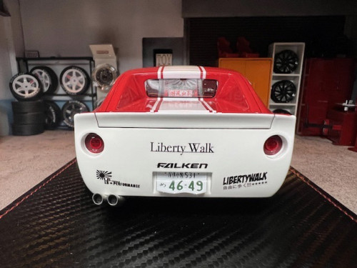 IG1295 1:18 LB Works Fairlady Z(S30)White With Mr.Kato [Width 10 Length ...