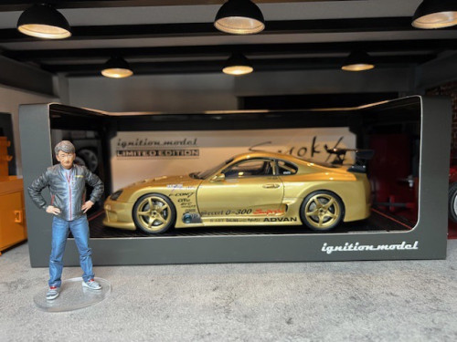 Ignition [IG2484] 1:18 Top Secrit GT-300 Supra (JZA80) [Width 10 Length ...