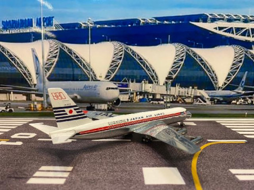 Inflight B880JAL021PR 1:200 Japan Convair 880M (22M-22)JA8021 [Width 18.5 Length 20 Height 5.5 cms]