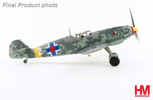 Hobby Master 1:48 BF109E-3"Jan Reznak"HA8724 [Width 20 Length 18 Height ...