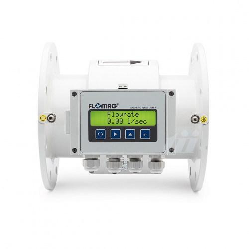 เครื่องวัดอัตราการไหลแบบสนามแม่เหล็กไฟฟ้า FLOMAG 3000 Electromagnetic ...