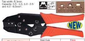 คีมย้ำหางปลา Uninsulated terminal crimp tool/KEN-515