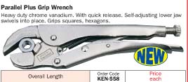 คีมล็อค parallel plus grip wrench/KEN-558