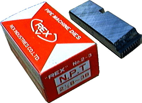 ฟันต๊าป NPT(conduit) REX pipe machine dies/OKU-417