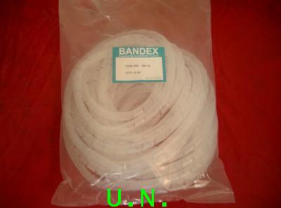 สายรัดเก็บอเนกประสงค์(ไส้ไก่)เบนเด็กซ์ BANDEX สีขาว-สีดำ (ยาว 10 เมตร)