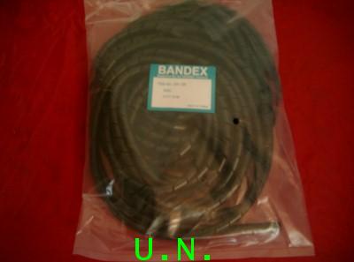 สายรัดเก็บอเนกประสงค์(ไส้ไก่)เบนเด็กซ์ BANDEX สีขาว-สีดำ (ยาว 10 เมตร)