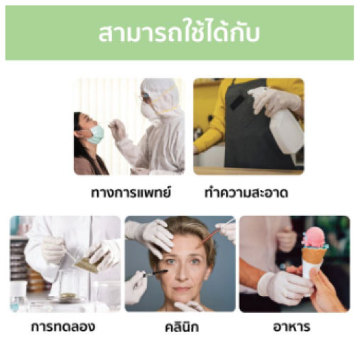 ถุงมือแพทย์ ถุงมือเพื่อตรวจวินิจฉัยทางการแพทย์ ยี่ห้อ ไฮแคร์ | Hycare ...