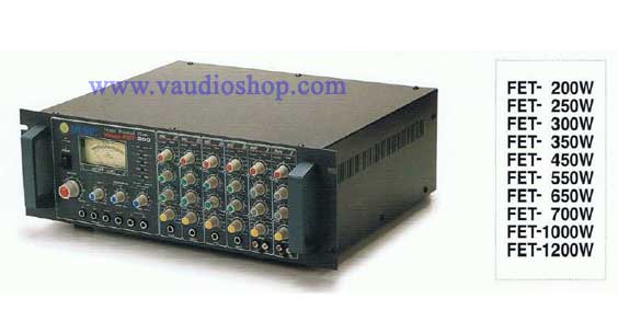 Mono Power Mixer Mosfet MUSIC รุ่น FET-1200