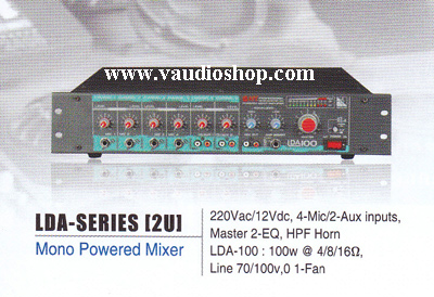 Power Mixer NPE LDA-100