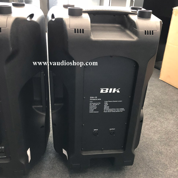 ชุดตู้แอมป์ XXL Power 15นิ้ว รุ่น BIK SW-15M และ SW-15 (Bluetooth/USB ...