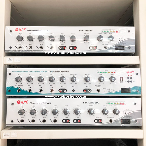 Power Mixer NPE TM-250MP3