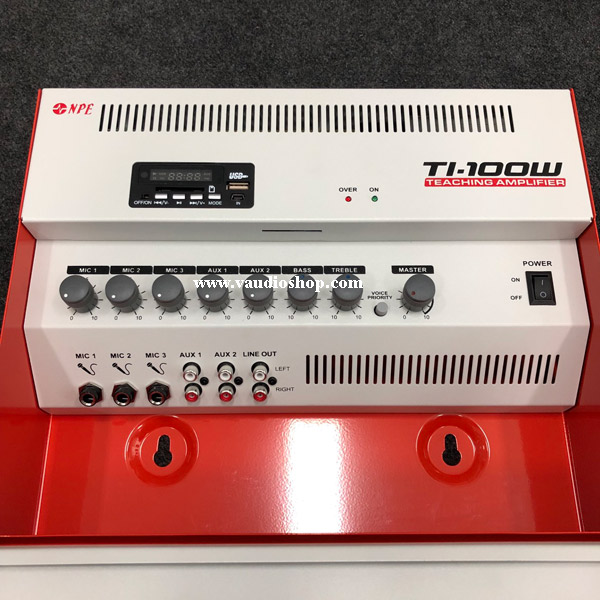 Teaching Amplifier NPE TI-100W เครื่องขยายเสียงห้องเรียน หรือ ห้องเรียน ...