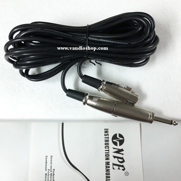 ไมค์ประชุมพร้อมฐาน คอยาว 60CM. NPE VCP-650