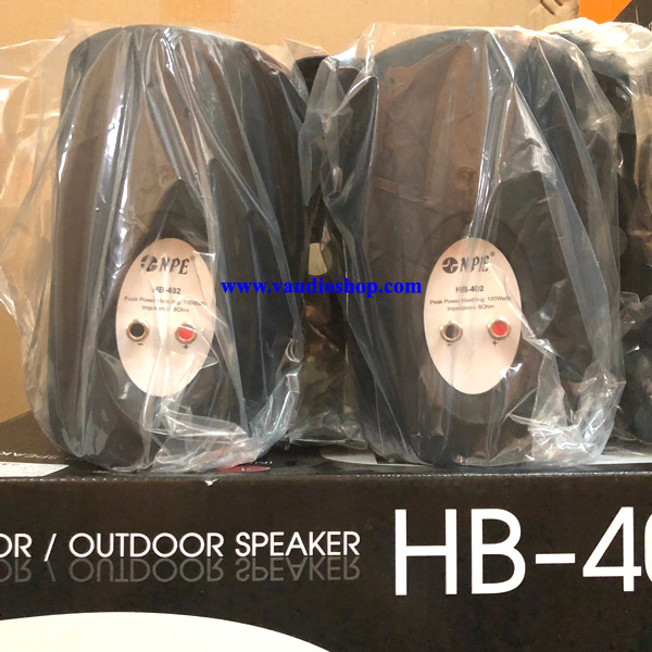 ตู้ลำโพง NPE 4 นิ้ว 2 ทาง HB-402B