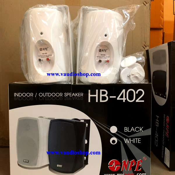 ตู้ลำโพง NPE 4 นิ้ว 2 ทาง HB-402B