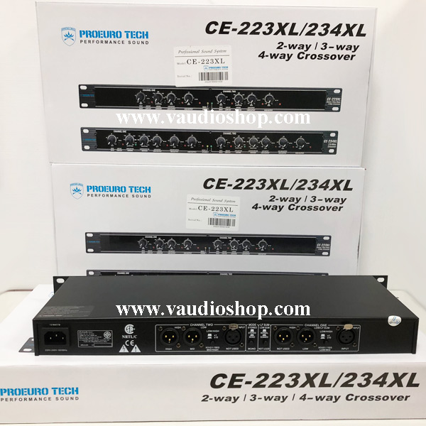 Crossover EUROTECH D-223XL สีดำ