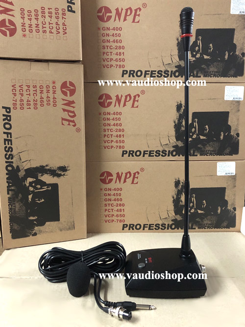 ไมค์ประชุมตั้งโต๊ะคออ่อน NPE GN-400