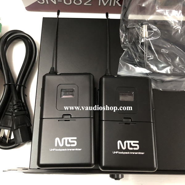 Wireless Microphone NTS SN-U62 MK II UHF ไมค์คาด2ตัว หนีบ2ตัว (ใช้งาน ...