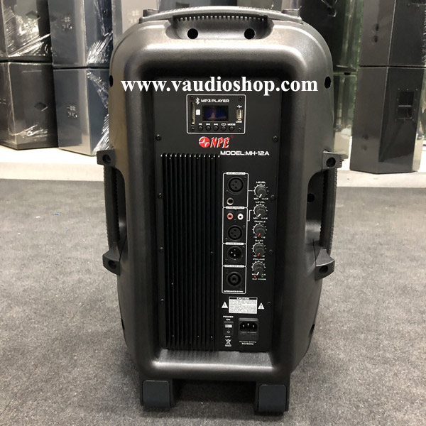 ตู้ลำโพงมีแอมป์ในตัว ขนาด 12 นิ้ว NPE รุ่น MH-12A (USB/SD CARD/Bluetooth)