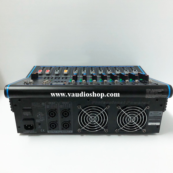 Power Mixer PROEUROTECH PMX-XP8300DSP (Effect,USB,Bluetooth)