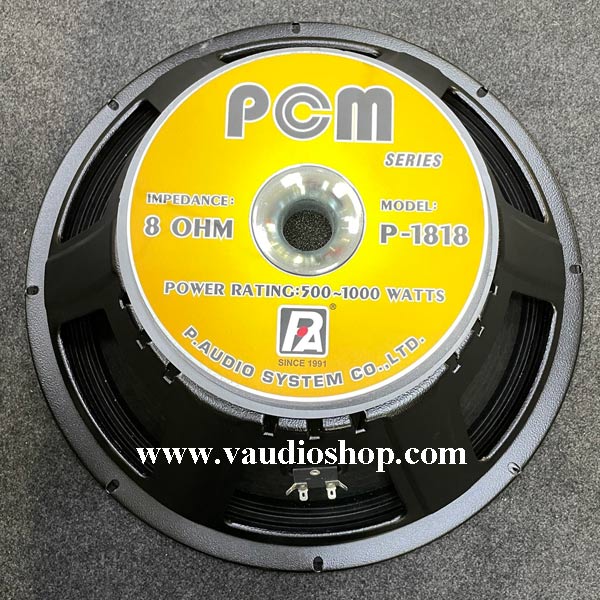 ดอกลำโพง 18 นิ้ว P.AUDIO PCM รุ่น P-1818