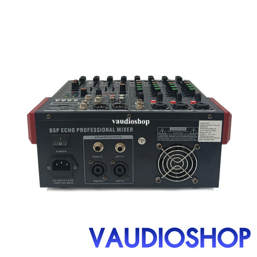 NTS PM-5 (Bluetooth, USB) Power Mixer เพาเวอร์มิกเซอร์ 5 แชนแนล เอ็นทีเอส