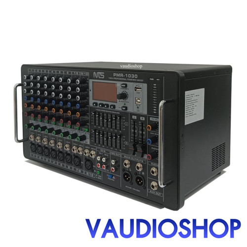 NTS PMR-1030 (300Wx2) Power Mixer เพาเวอร์มิกเซอร์ 10CH, Bluetooth, USB) เอ็นทีเอส แอมป์ NTS PMR1030