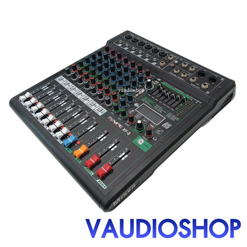 myNPE XF-8 Mixer มิกเซอร์ 8 แชนแนล บลูทูธ+USB+เอฟเฟค 99DSP my NPE XF8 เอ็นพีอี