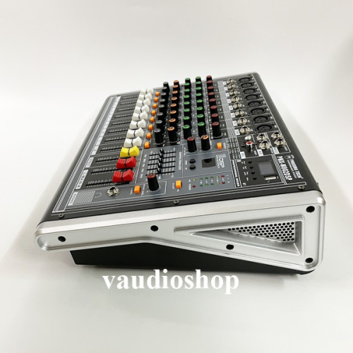 PROEUROTECH PMX-M802DSP เพาเวอร์มิกเซอร์ 150Wx2 (8 แชนแนล,16 DSP Effect ...