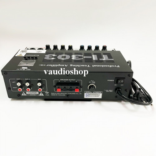 NPE TI-303 MP3 (USB/MP3/Bluetooth) แอมป์ขยายเสียง เครื่องขยายเสียงห้องเรียน ห้องประชุม