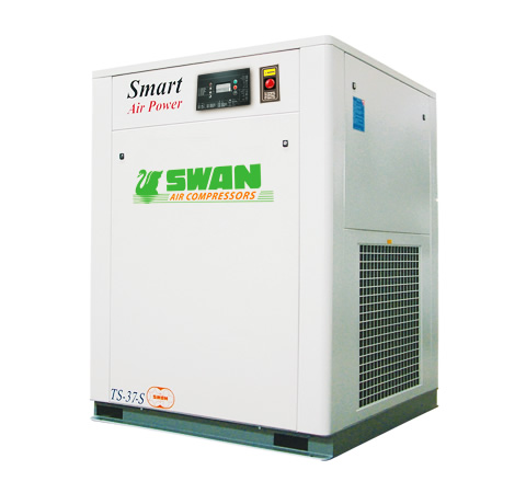 ปั๊มลมสกรู สวอน SWAN SCREW COPMPRESSOR 50 แรงม้า รุ่น TS-37-S