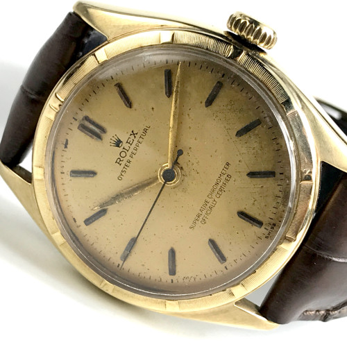 ROLEX Oyster Perpetual 6085 "Bubbleback" ปี 1952 Automatic Unisex ขนาด ...